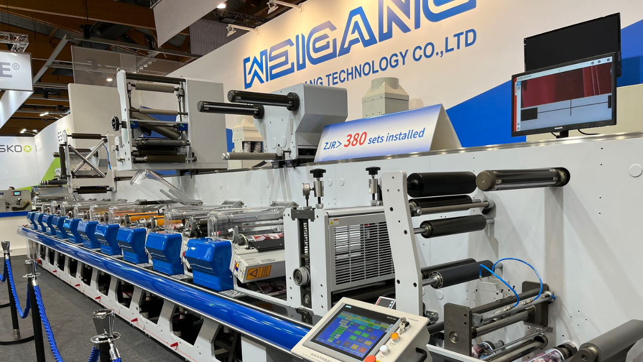 Weigang unveils offset and flexo presses | Labels & Labeling
